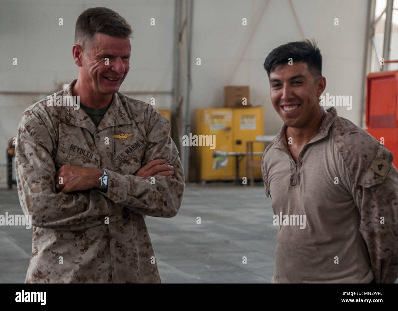 U.S. 5TH FLEET AREA OF OPERATIONS (Aug. 17, 2017) U.S. Marine Lt. Gen ...