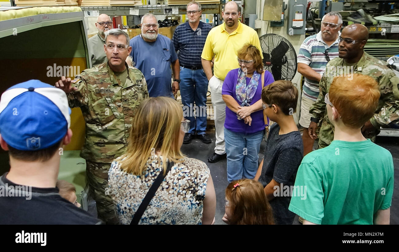 Col. Kenneth W. Letcher, commander, Rock Island Arsenal - Joint ...