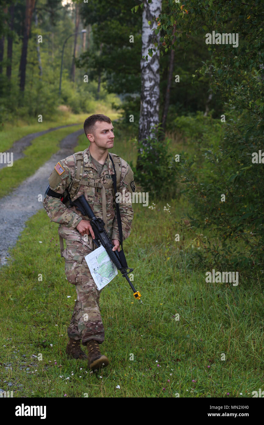 U.S. Army 1st Lt. Brian Teachout, 21st Theater Sustainment Command ...