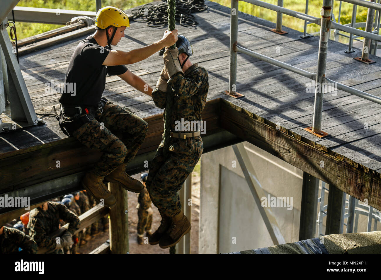U.S. Marine Corps Cpl. Jacob Auld with Weapons and Field Training ...