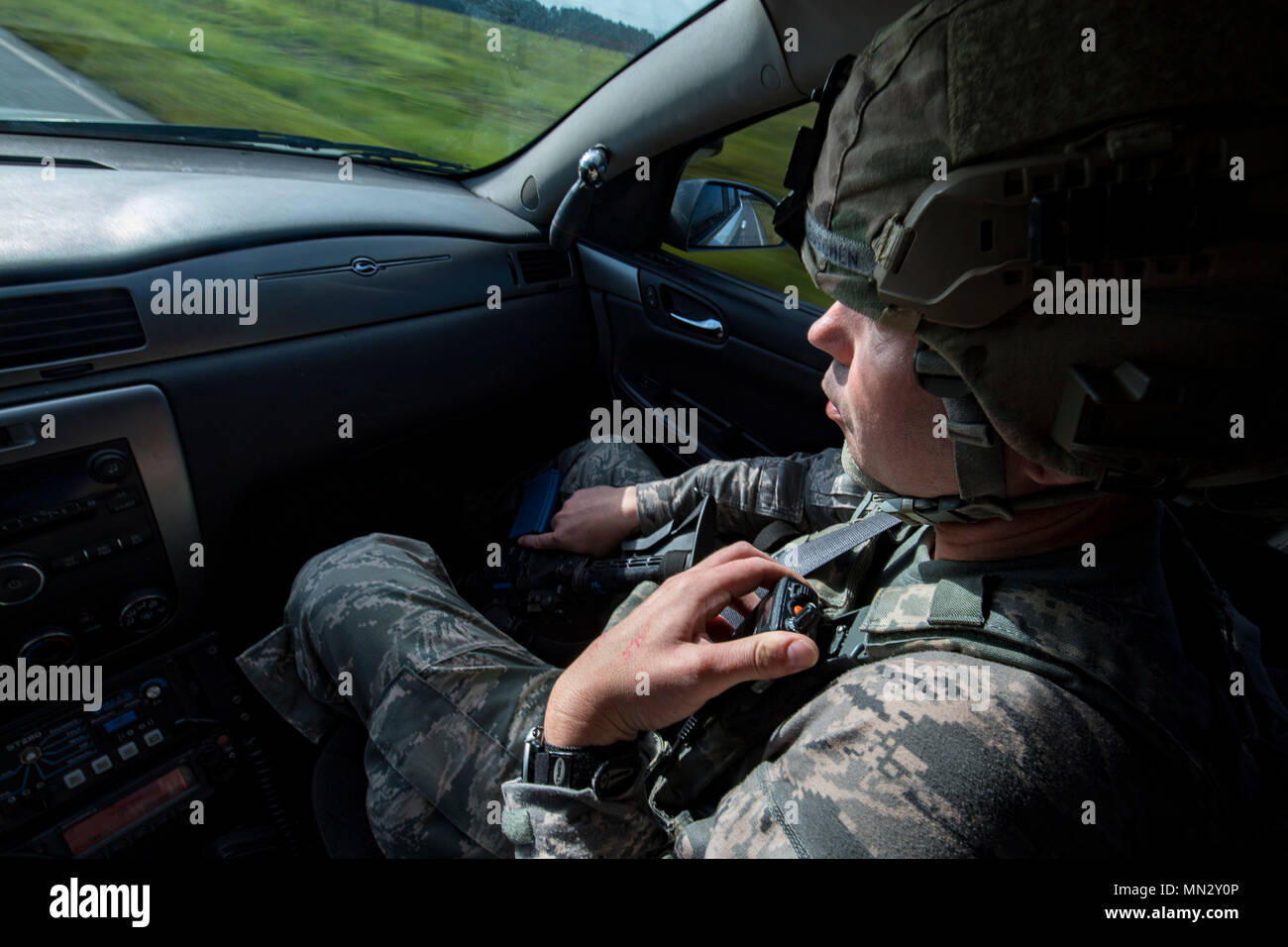 Tech. Sgt. Bert Leuschen, 23d Security Forces Squadron flight sergeant ...