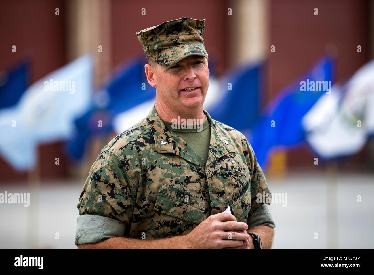 Lt. Col. Kevin. R. Root, commanding officer, 1st Reconnaissance ...
