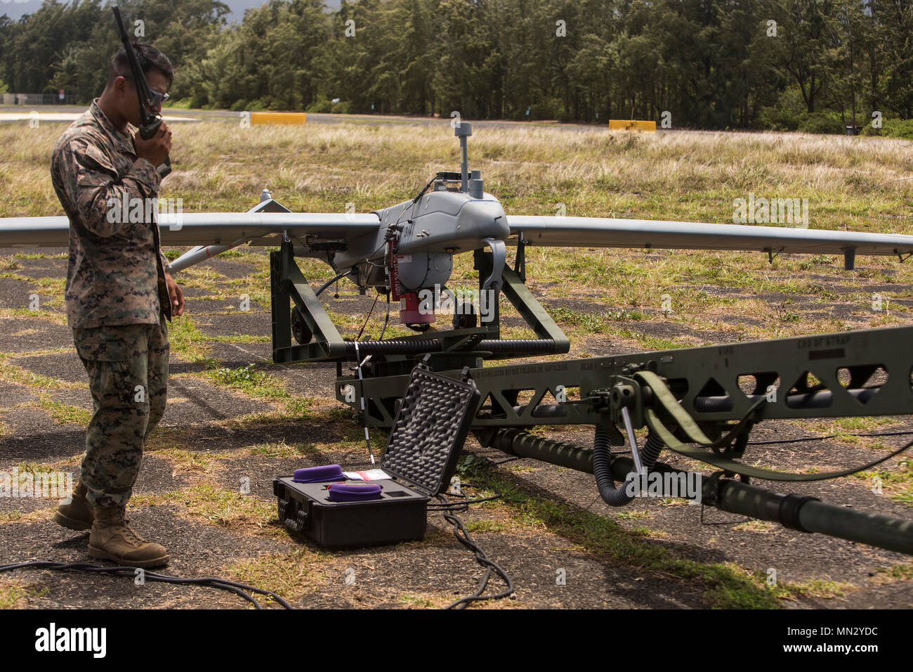 Staff Sgt. Alexander Ramirez, an unmanned aerial systems (UAS) avionics ...