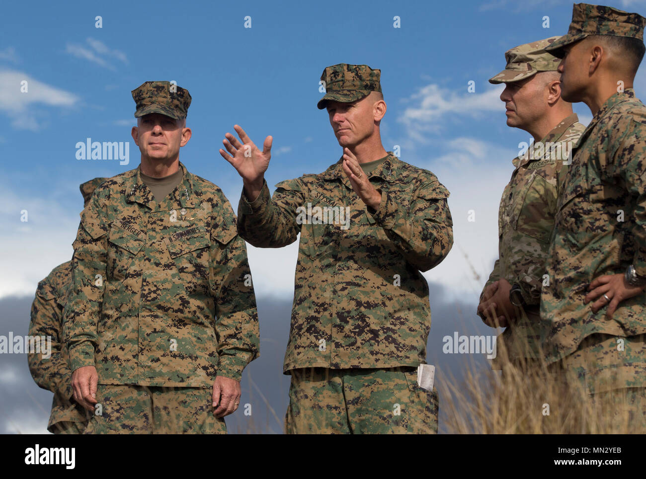POHAKULOA TRAINING AREA, HAWAII – Col. Michael Styskal, the commanding ...
