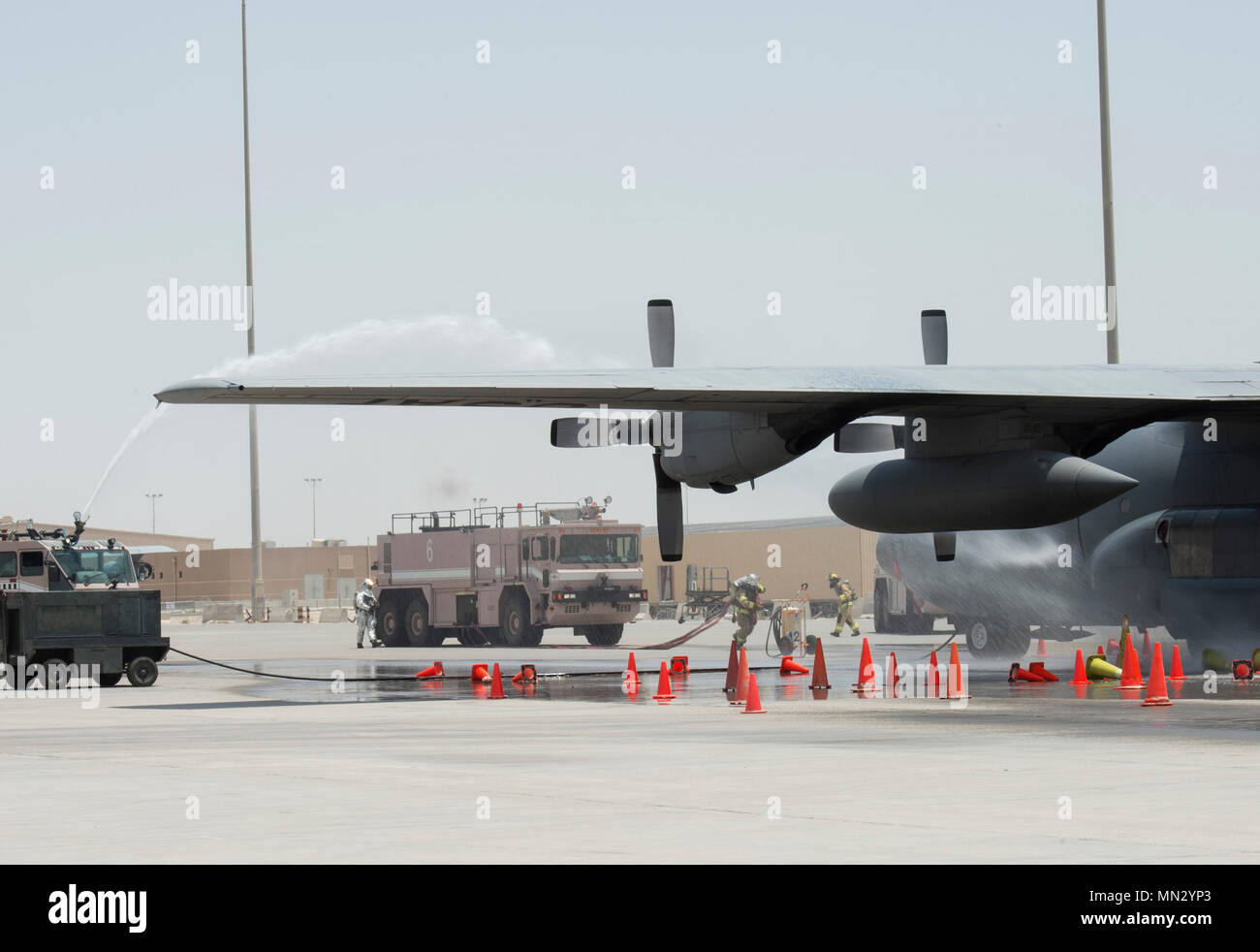 Qatar emiri air force fire department hi-res stock photography and ...