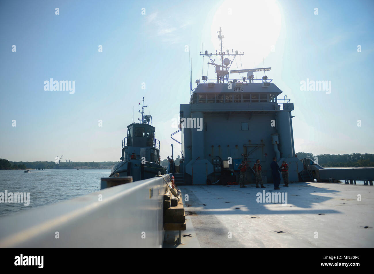 U.S. Army Soldiers assigned to the 7th Transportation Brigade ...