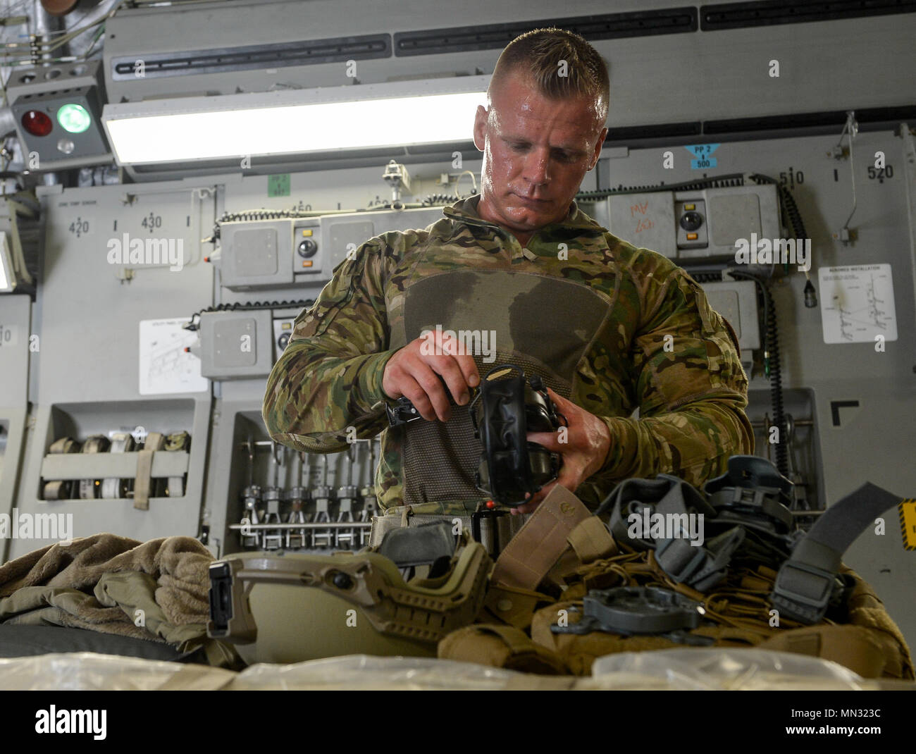 Tech. Sgt. Joshua Lipp, a Phoenix Raven assigned to the 816th ...