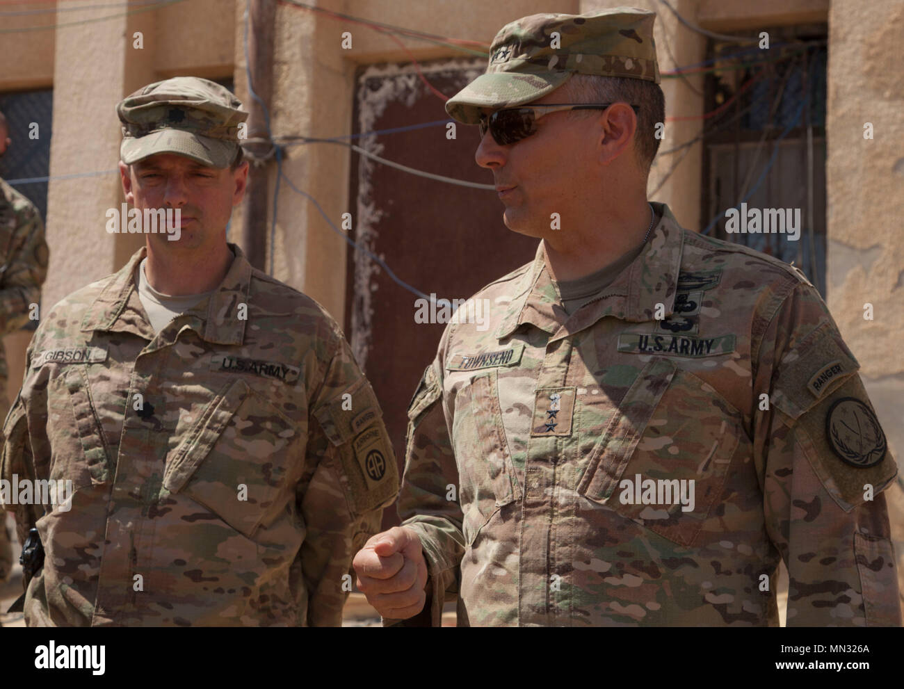 U.S. Army Lt. Gen. Stephen Townsend, commanding general of Combined ...