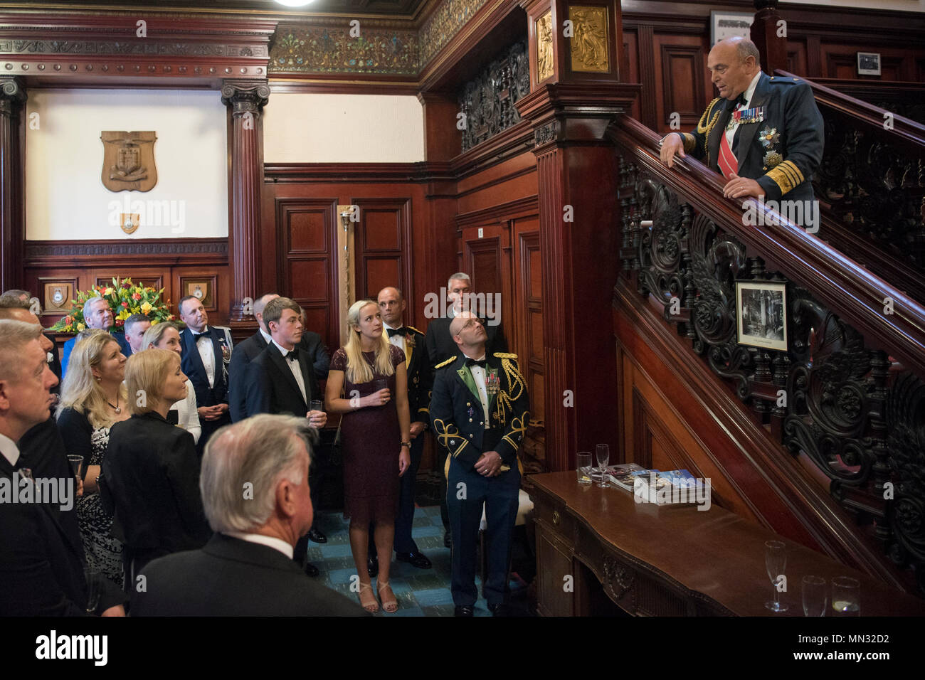 Air Chief Marshal Sir Stuart Peach, Chief of Defense, United Kindgom ...