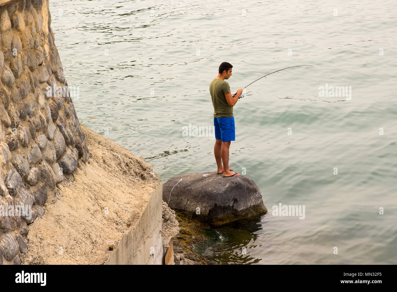 Sea of galilee fishing hi-res stock photography and images - Alamy