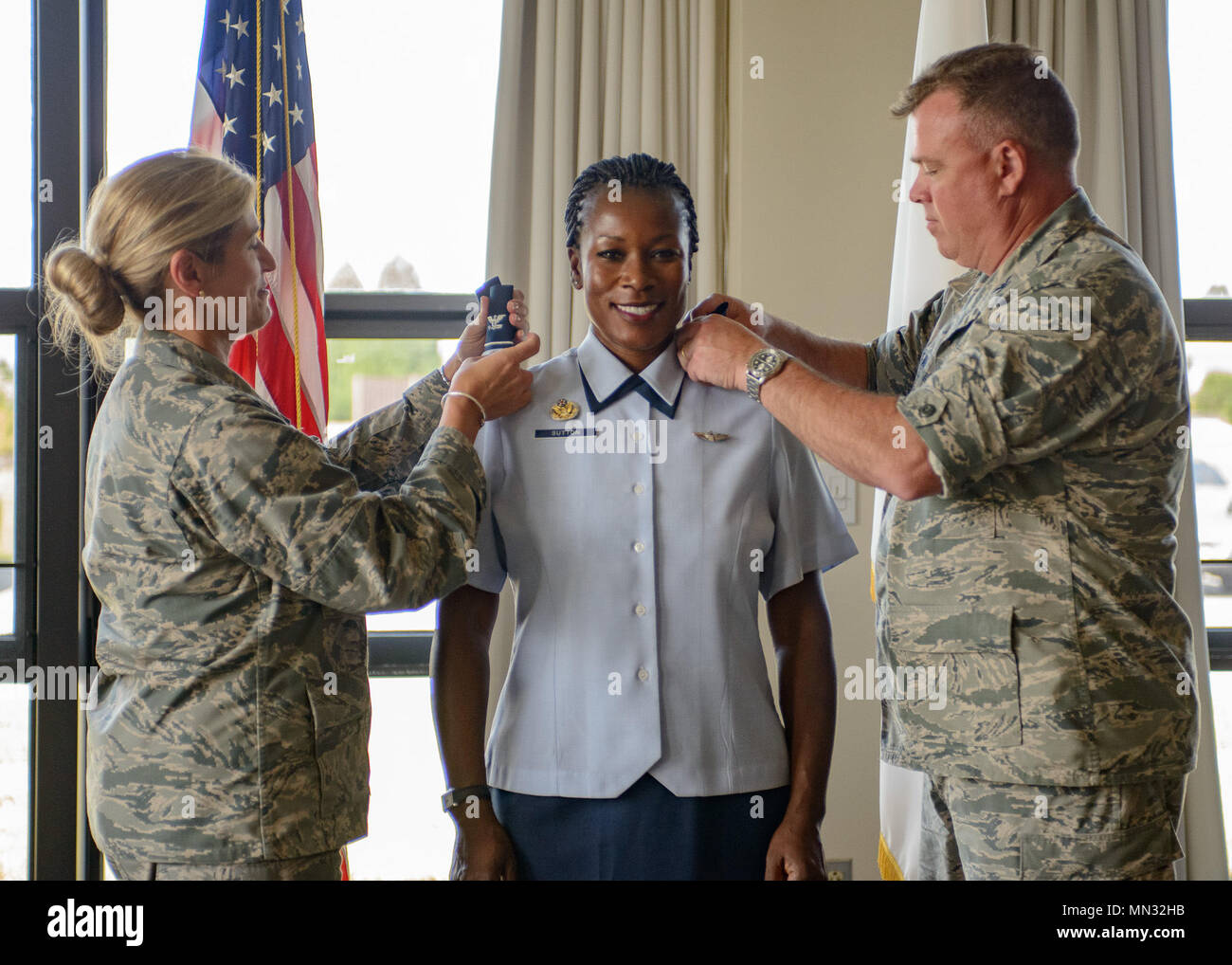 Col. Melinda Sutton, Chief of Aerospace Medicine, 102nd Medical Group ...