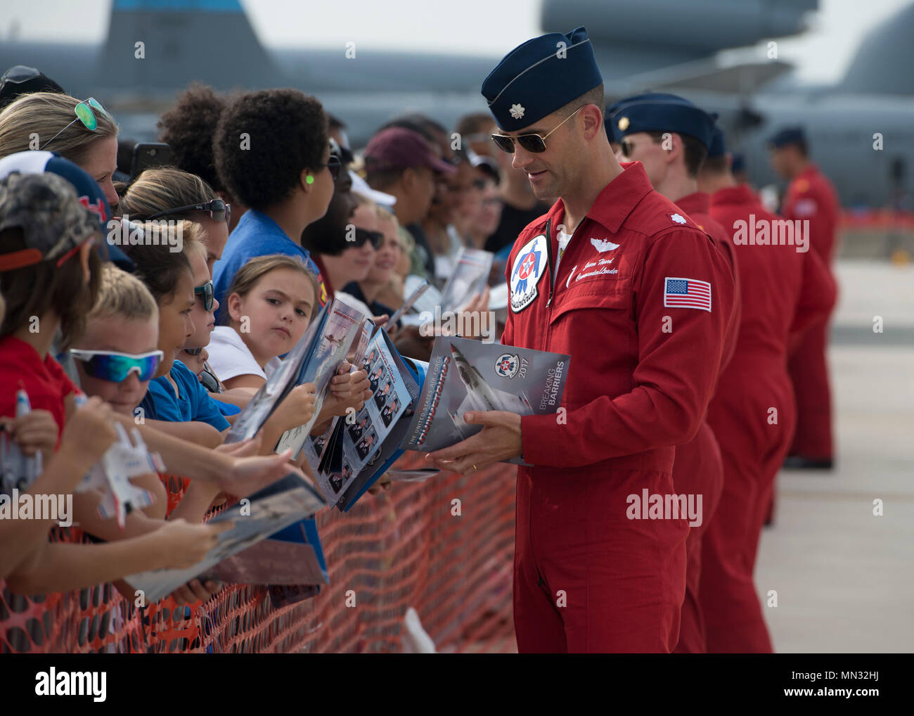 Lt. Col. Jason Heard, commander/leader of the U.S. Air Force ...
