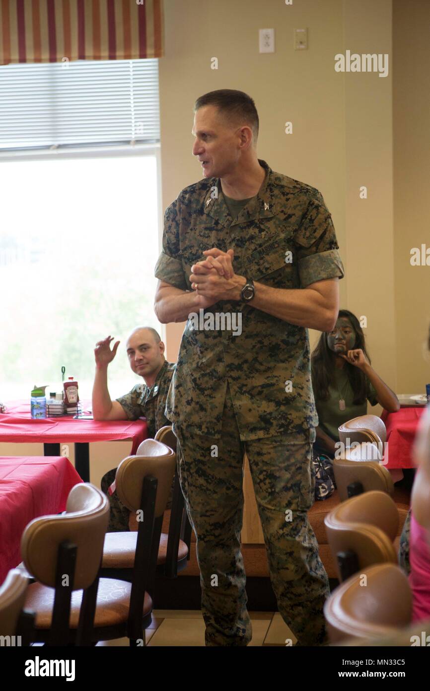 U.S. Marine Corps Col. Samuel C. Cook, battalion commander ...