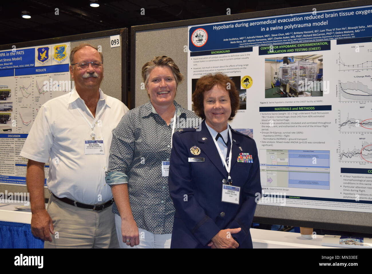 Naval Medical Research Center researchers presented a poster on ...