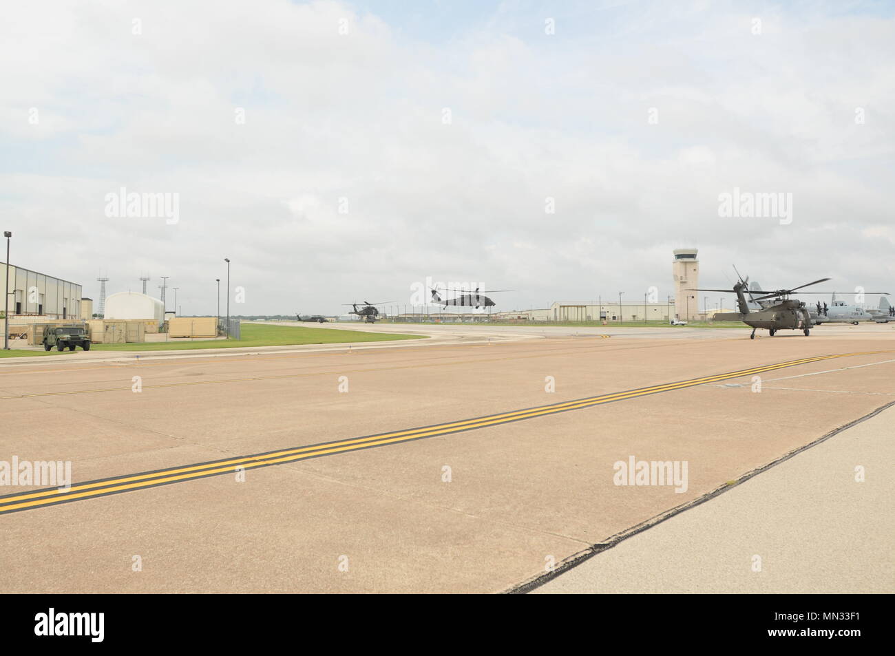 Aeromedical Evacuation (MEDEVAC) aircraft and air crews, from the 11th ...