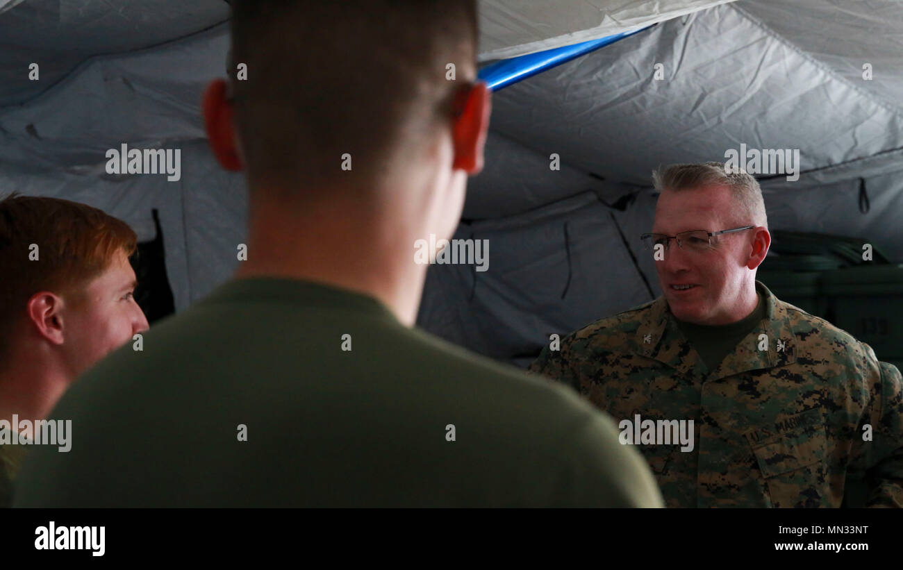 Col. David Owen, the Marine Expeditionary Force Information Group ...