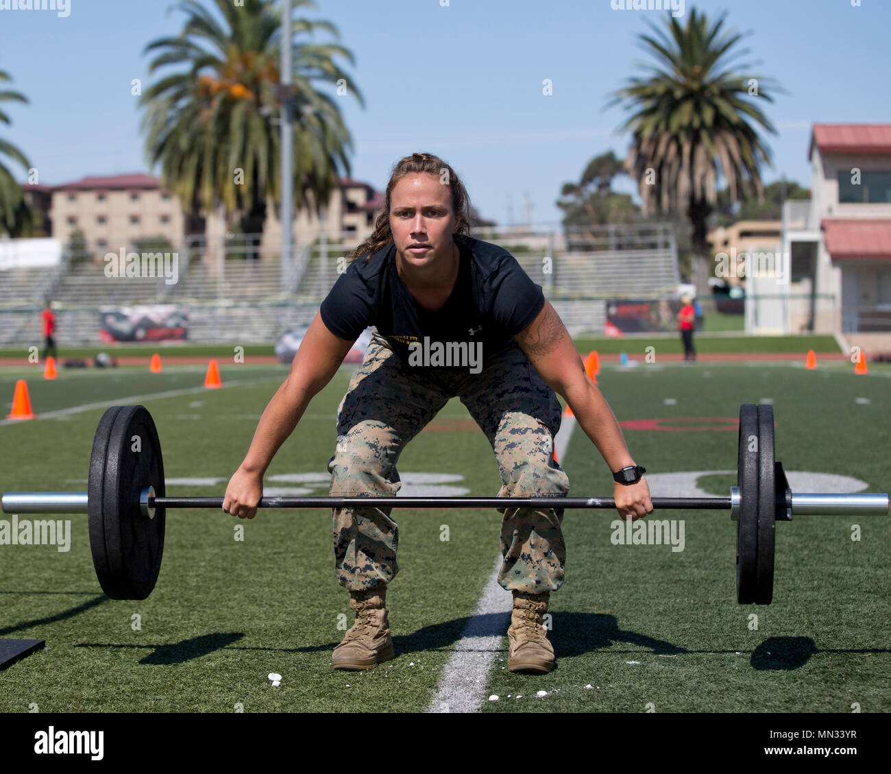 U.S. Marine Corps Sgt. Olivia Ortiz, a combat photographer from Marine ...