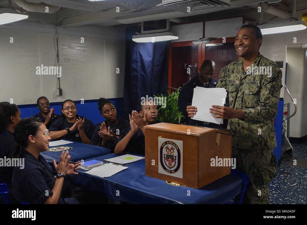 170824-N-JN784-013 PIONEER CHANNEL (Aug. 24, 2017) Hospitalman Cameron ...