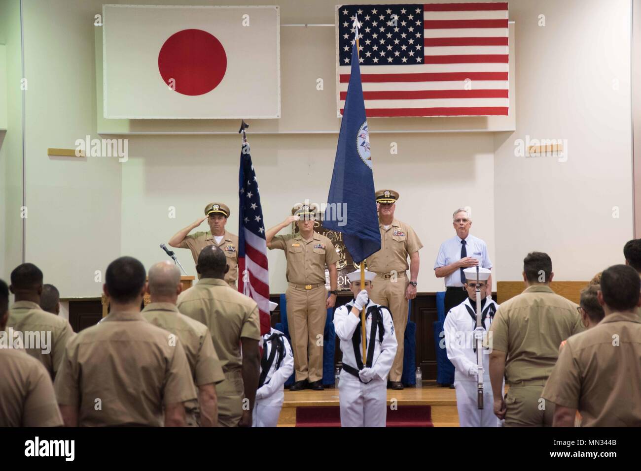170825-N-IO414-019 SASEBO, Japan (August 25, 2017) Lt. Cmdr. William ...