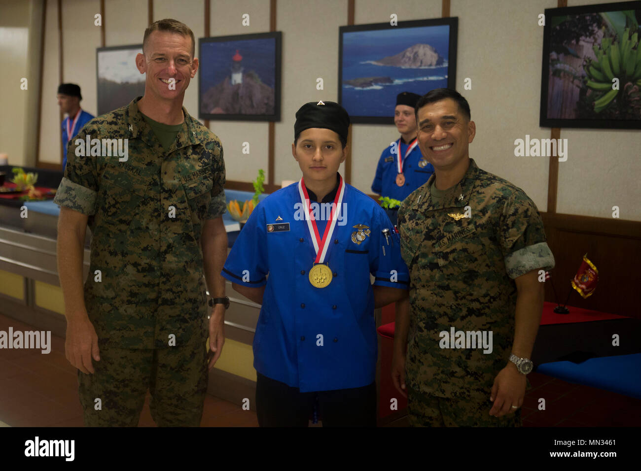 U.S. Marine Corps Col. Raul Lianez, the commanding officer of Marine ...