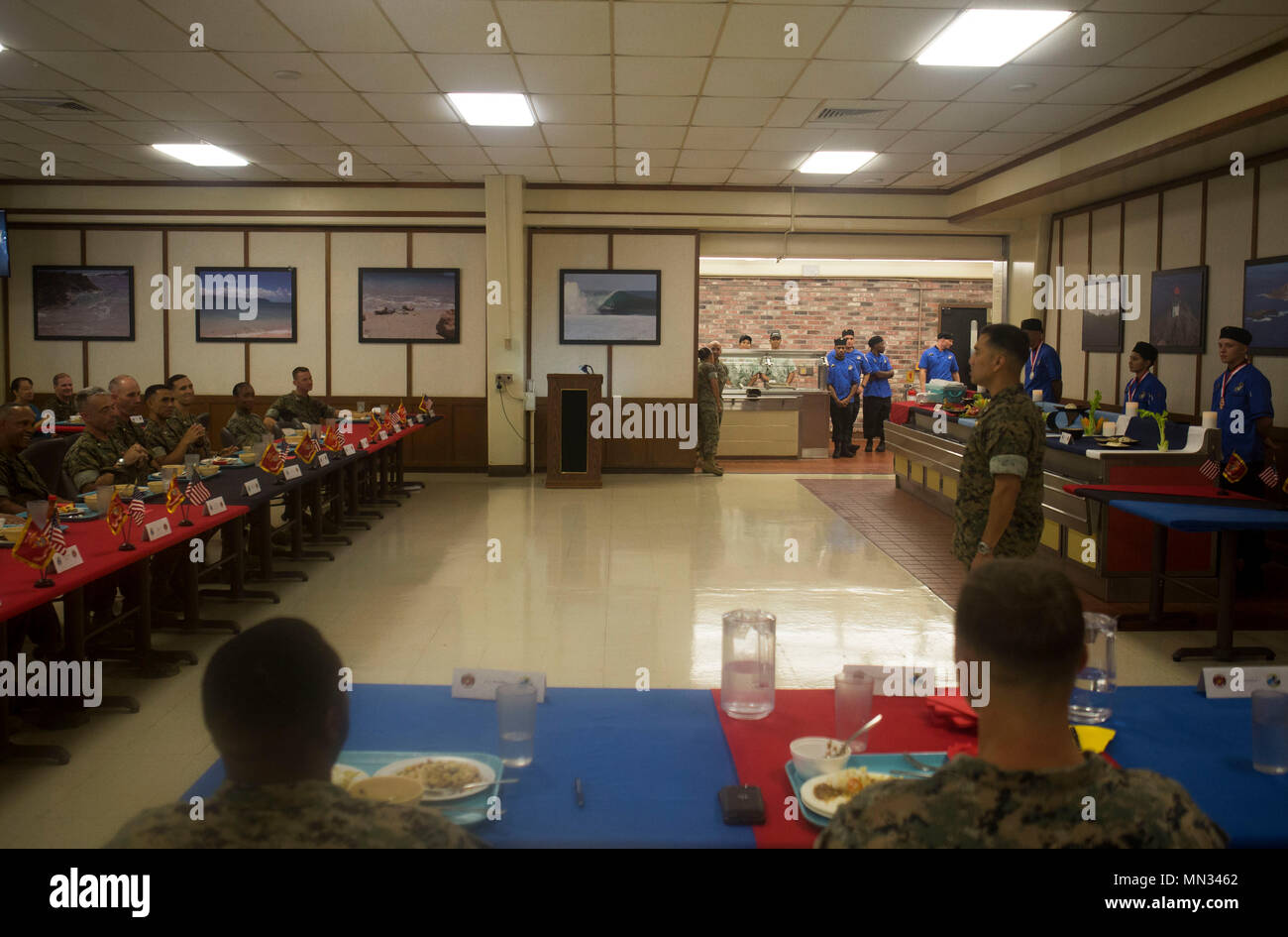 At anderson hall aboard marine corps base hawaii hi-res stock ...