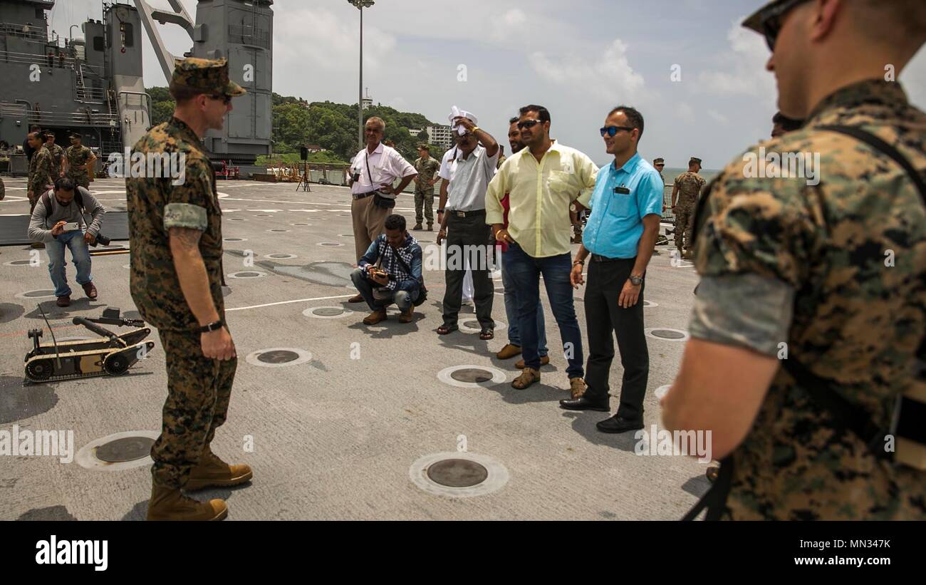 GOA, India (Aug. 24,2017) – Gunnery Sgt. Kyle Winjum, an explosive ...