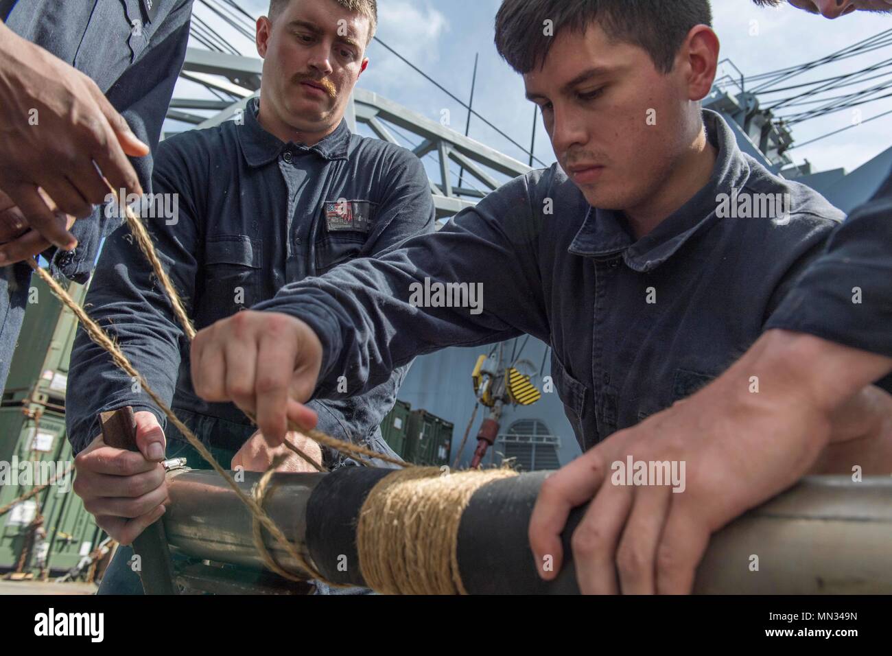 170824-N-UX013-480 PIONEER CHANNEL (July 24, 2017) Fireman Anthony ...