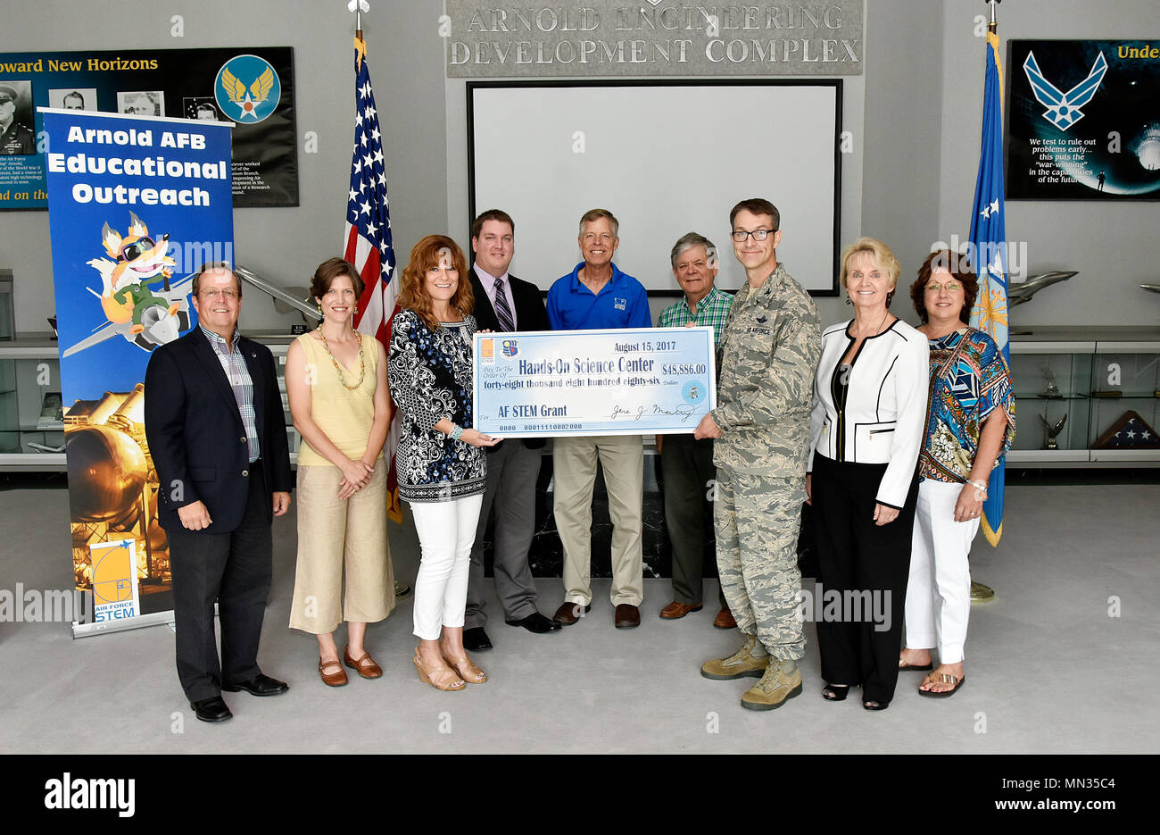 ARNOLD AIR FORCE BASE, Tenn. - Col. Scott A. Cain, Arnold Engineering ...