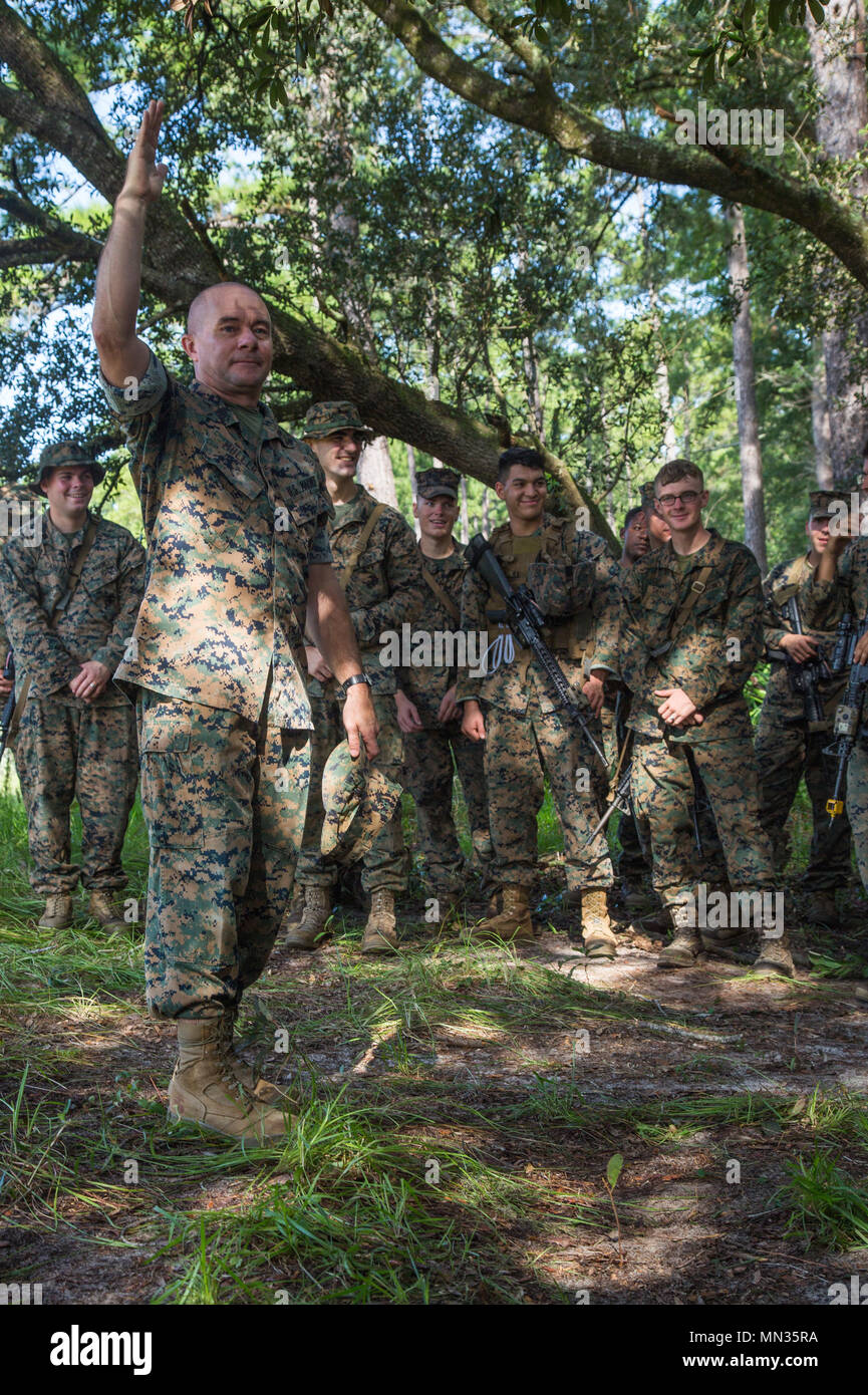 U.S. Marine Corps Sgt. Maj. Stephen W. Muller, Sergeant Major of Marine ...