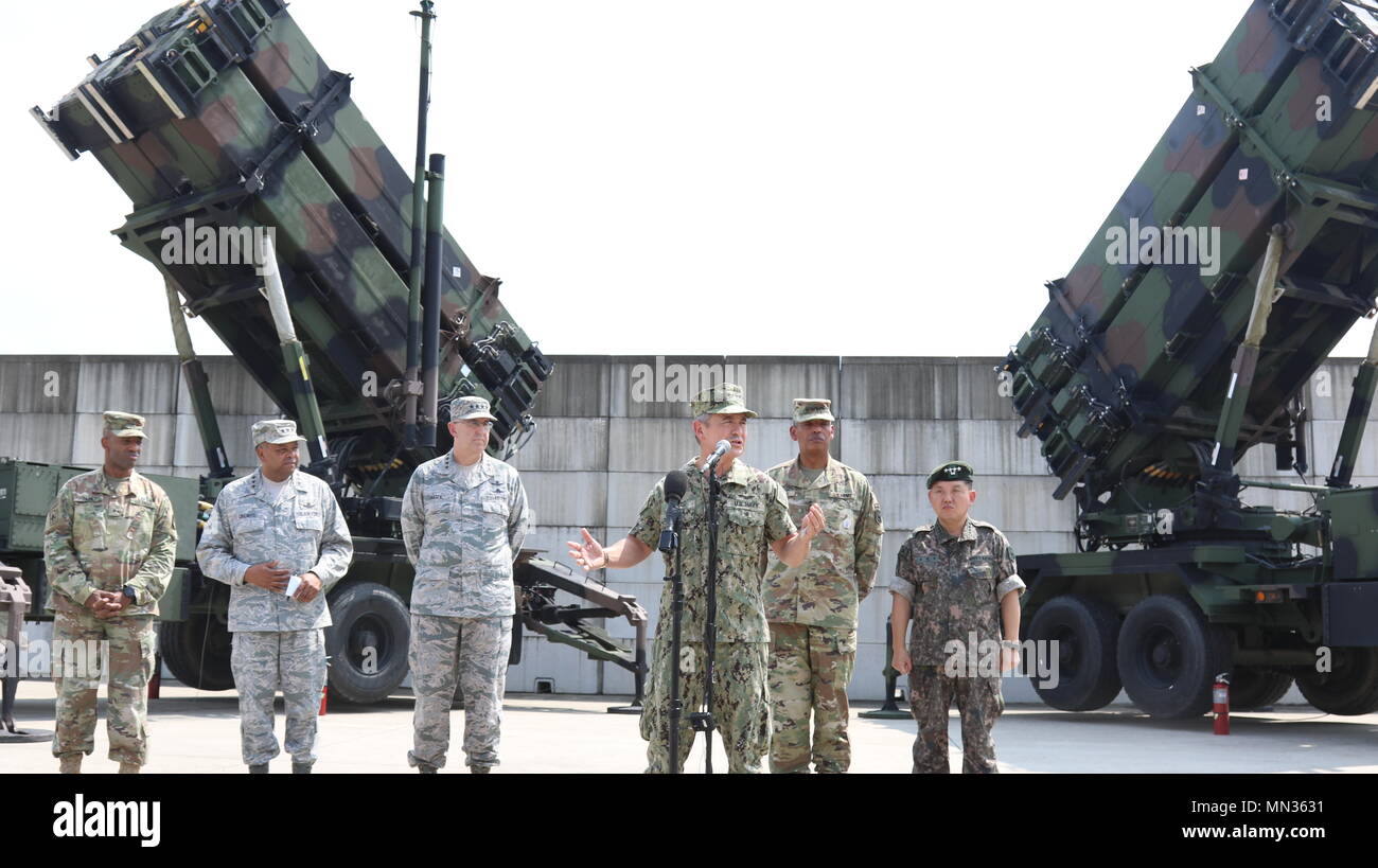 Adm. Harry B. Harris Jr., U.S. Pacific Command commander; Gen. John E ...