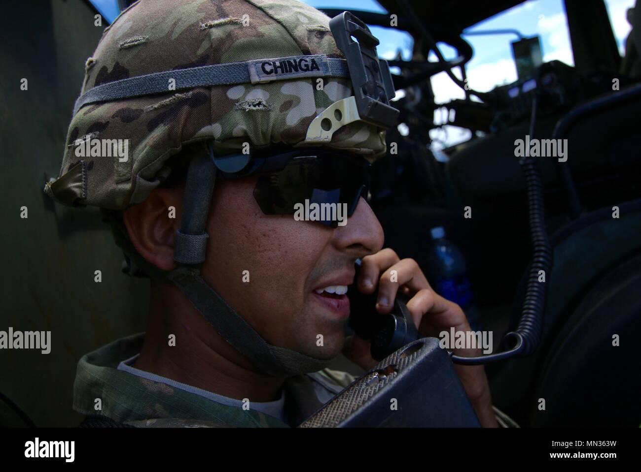 SCHOFIELD BARRACKS, Hawaii – A Soldier with the 25th Composite Truck ...