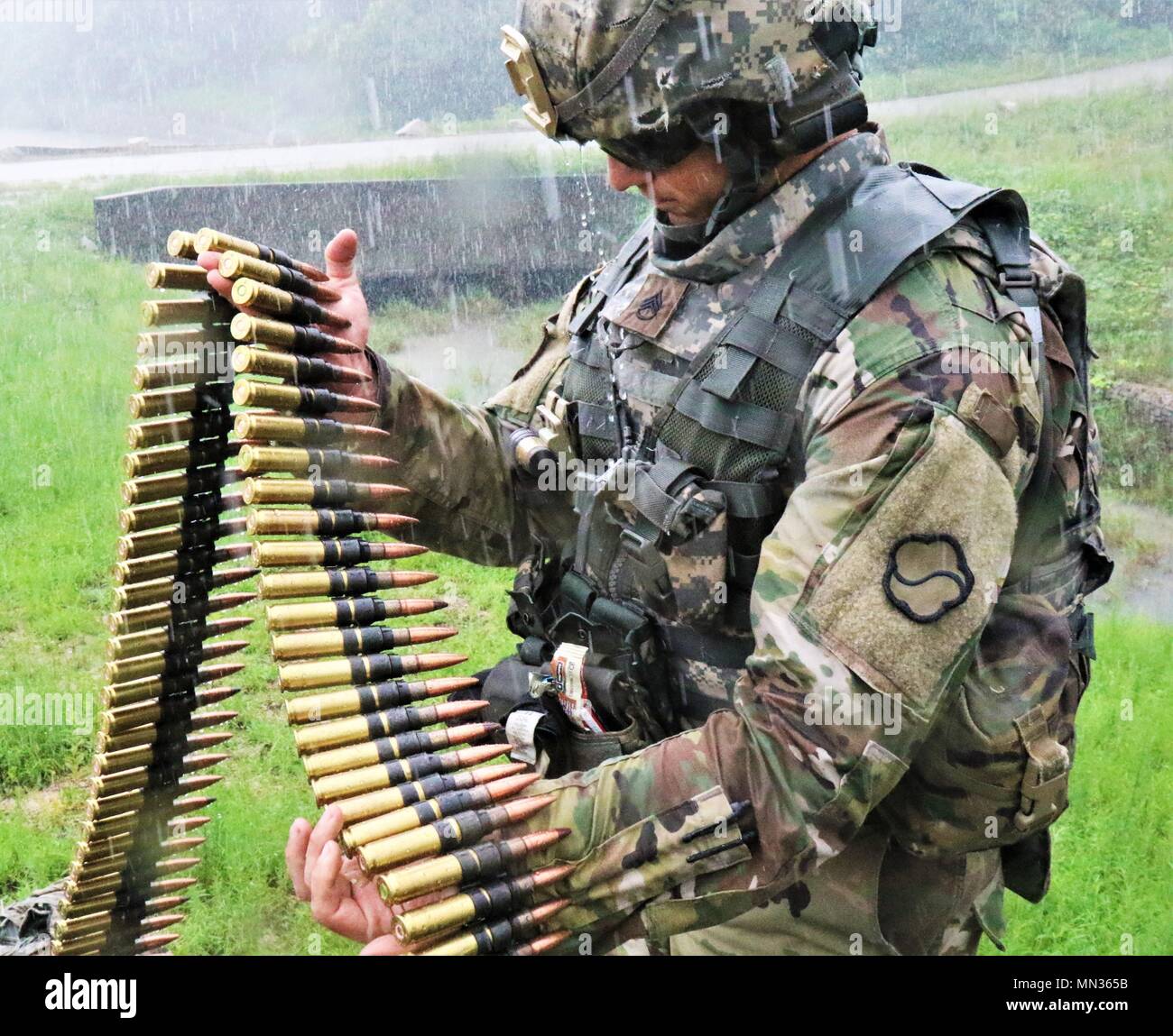 Staff Sgt. Cody W. Forsman, a platoon sergeant with the 142nd Military ...