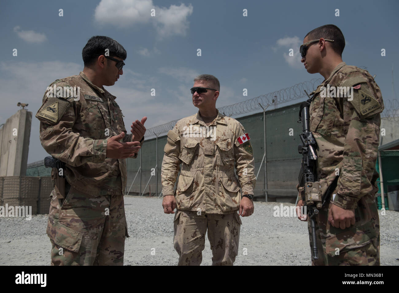 Canadian Army Chief Warrant Officer Paul Francis, the senior enlisted ...