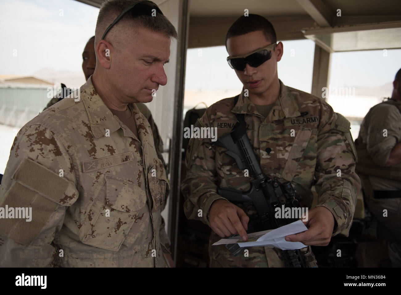Canadian Army Chief Warrant Officer Paul Francis, the senior enlisted ...