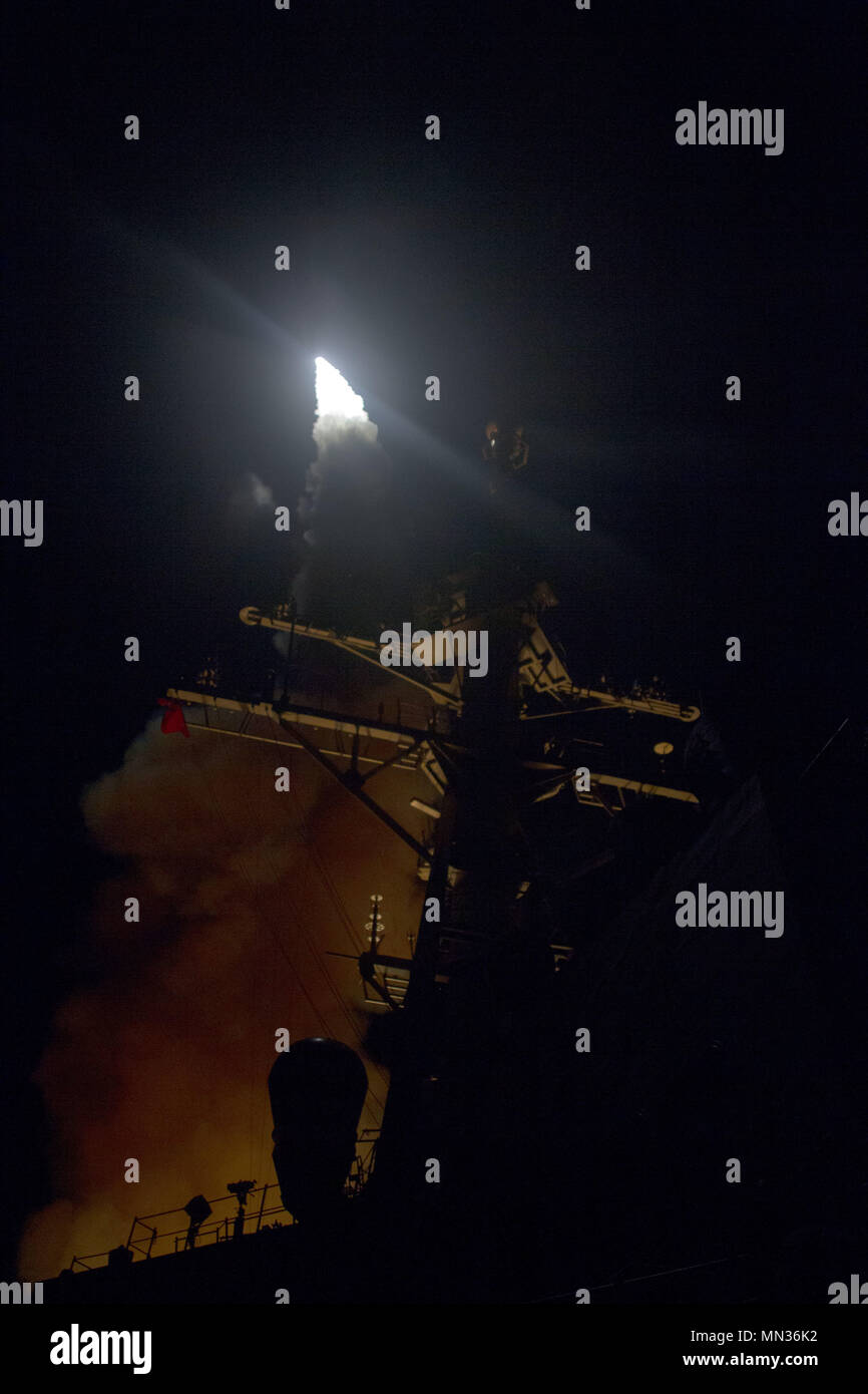 A Standard Missile-6 (SM-6) guided missile is launched from the USS ...