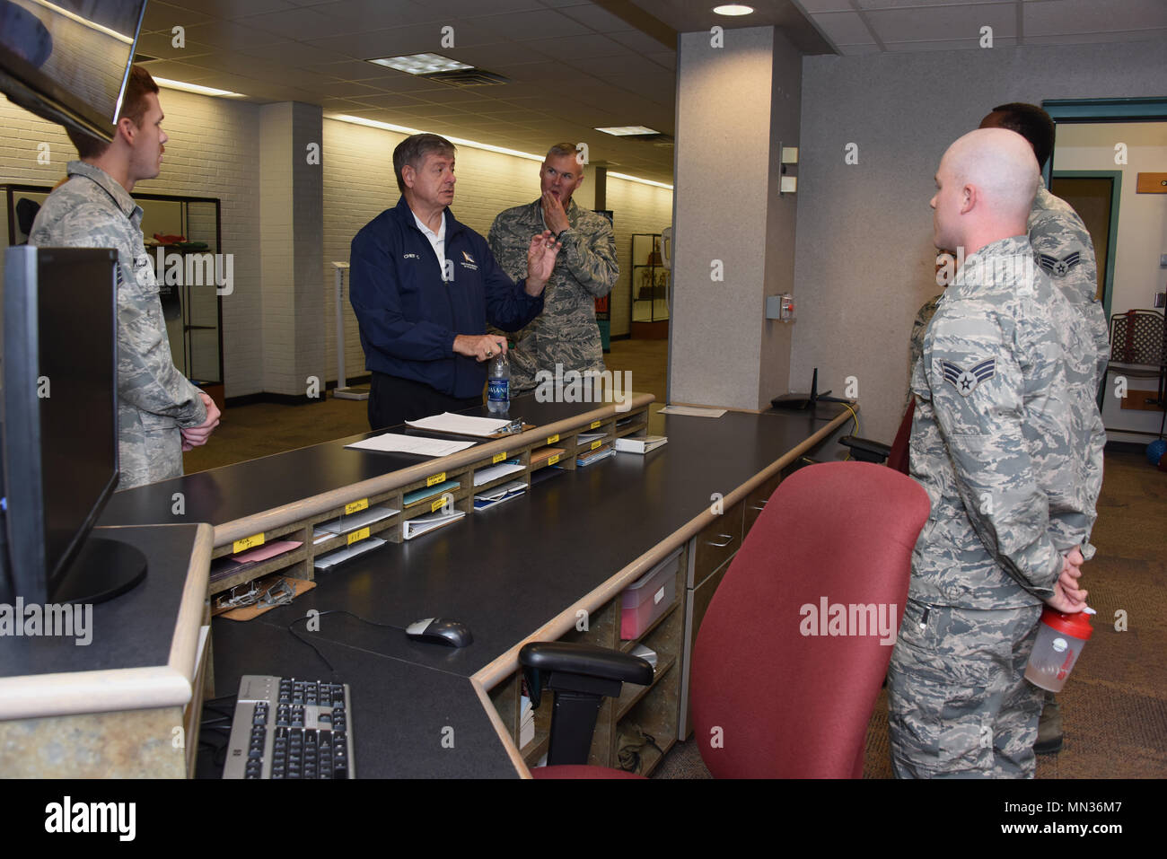 The 11th Chief Master Sergeant of the Air Force, retired, David J ...