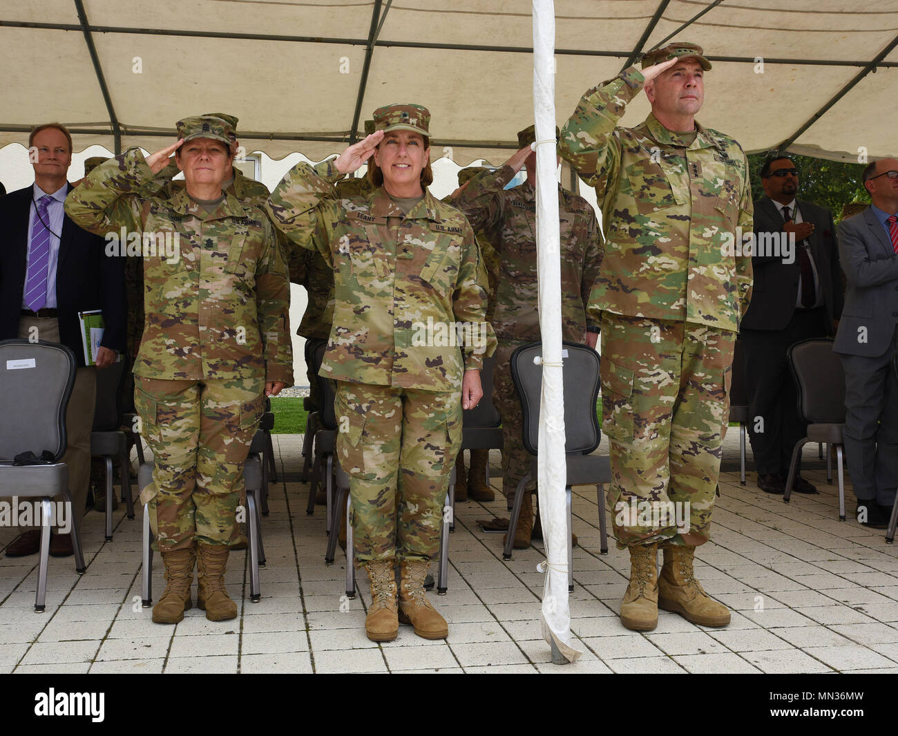 WIESBADEN, Germany - Lt. Gen. Benjamin Hodges, commanding general of U ...