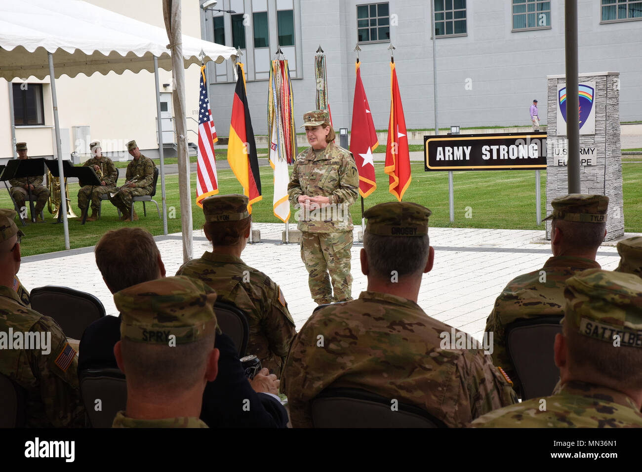 WIESBADEN, Germany - Lt. Gen. Benjamin Hodges, commanding general of U ...