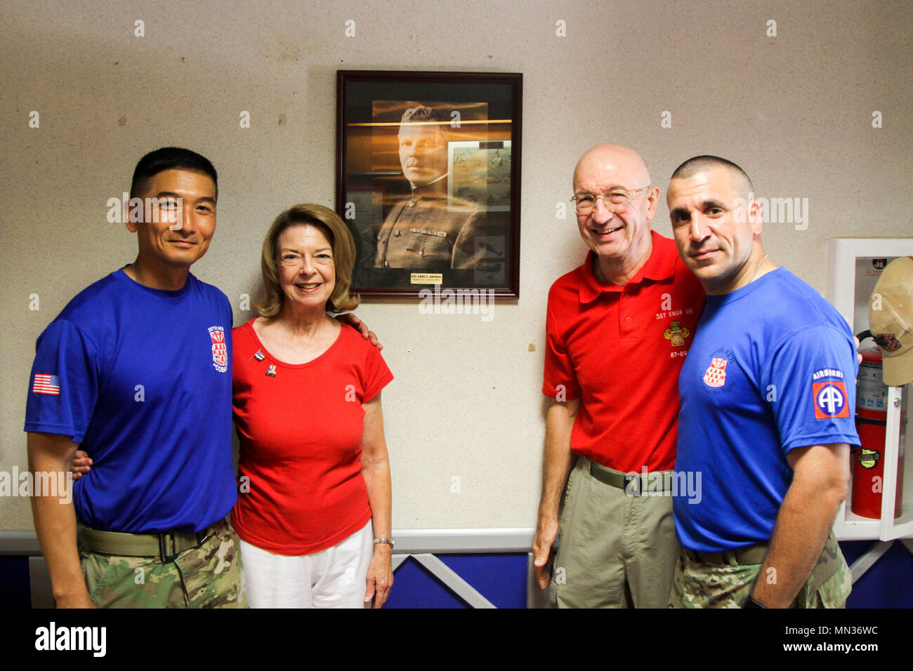 Lt. Col. Donald Crawford and Command Sgt. Maj. Bryan Otero, command ...