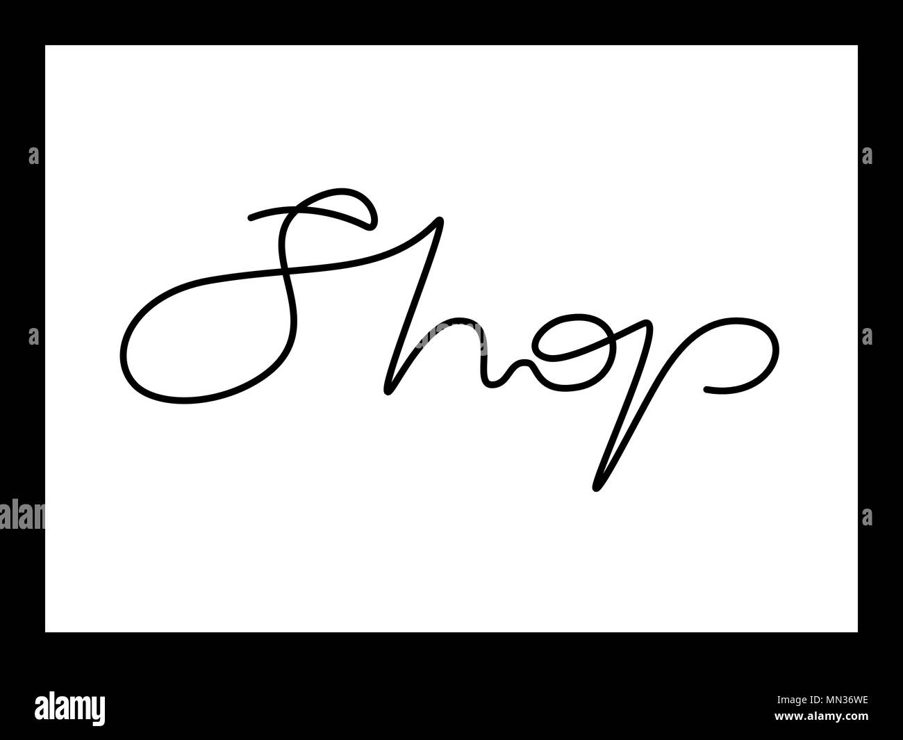 Handwritten font hi-res stock photography and images - Alamy