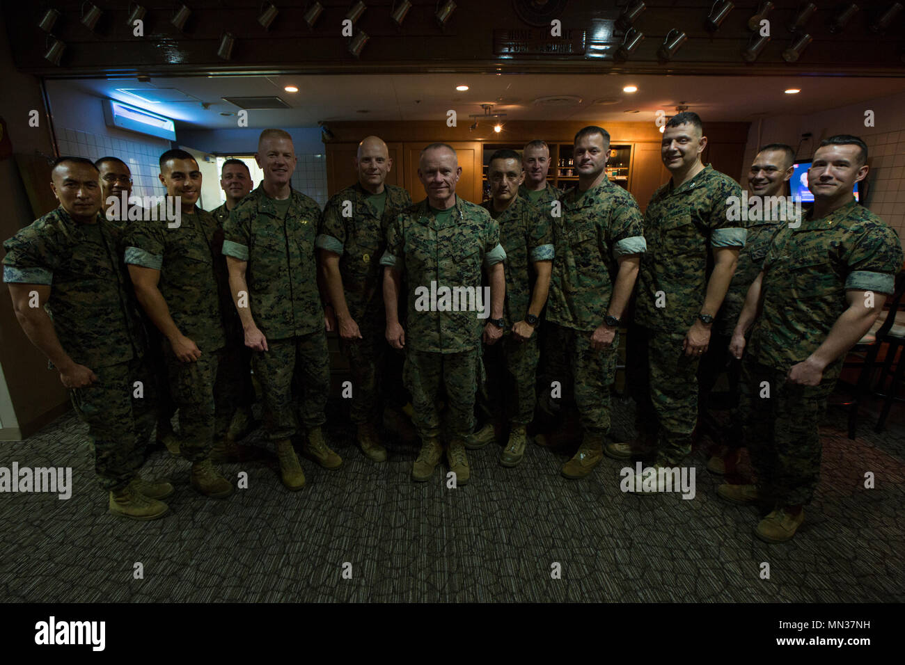 CATC CAMP FUJI, Japan— Marine Corps leadership poses for a photo Aug ...