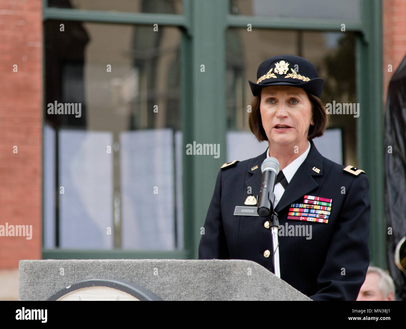 Alabama National Guard adjutant general, Maj. Gen. Sheryl Gordon ...
