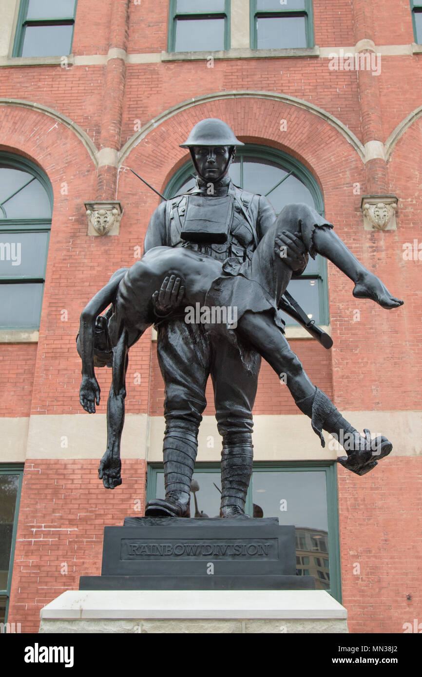 Rainbow soldier 08282017 hi-res stock photography and images - Alamy