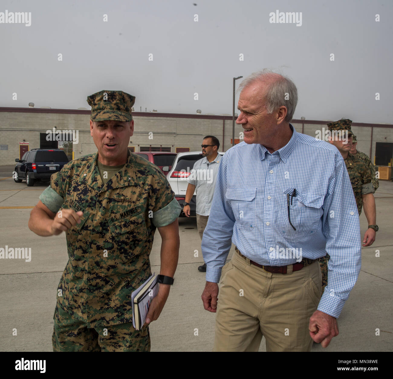 U.S. Marine Brig. Gen. Stephen Sklenka, the commanding general for the ...