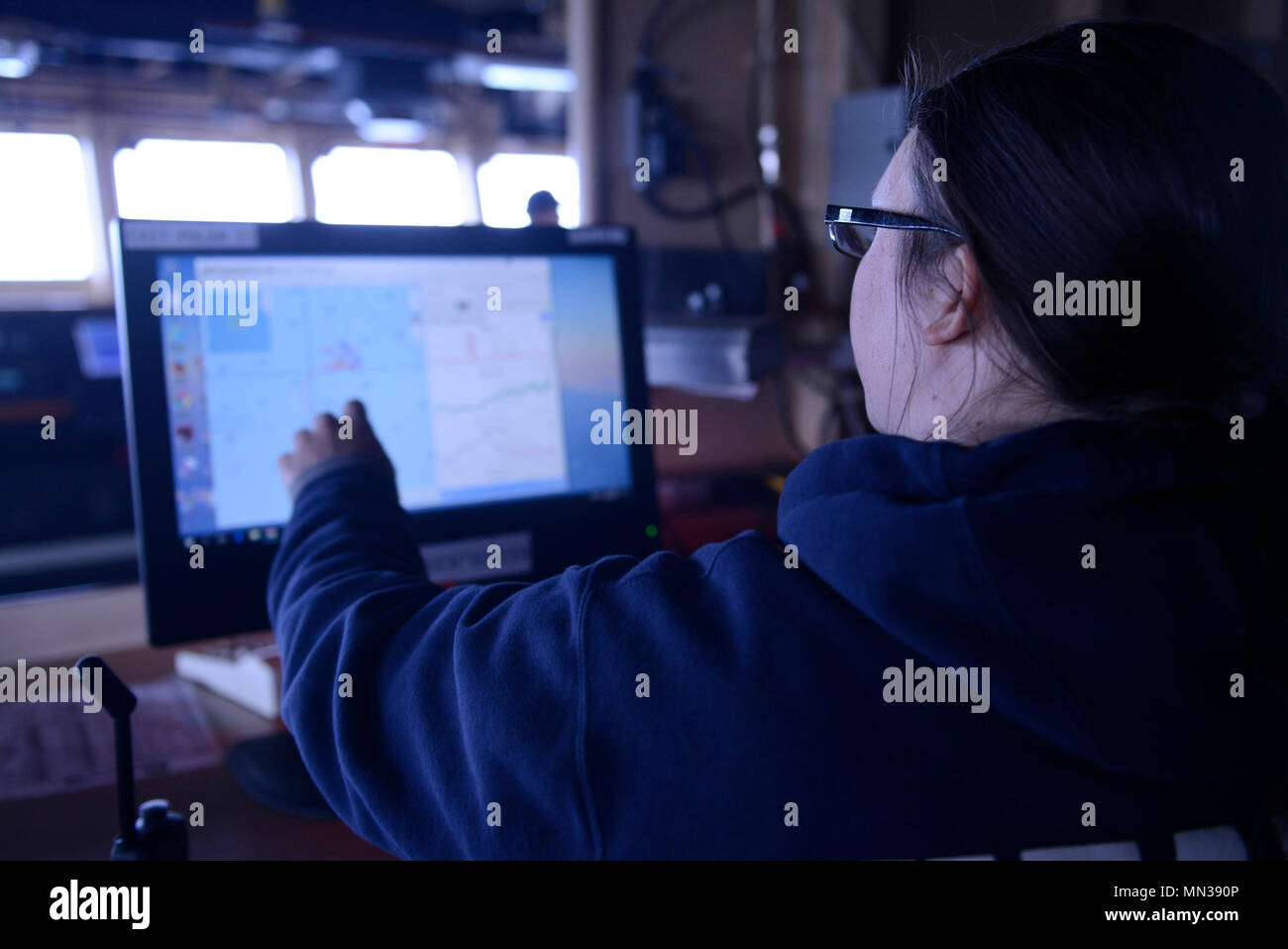 Jessica Cross, a research oceanographer with the National Oceanic and ...