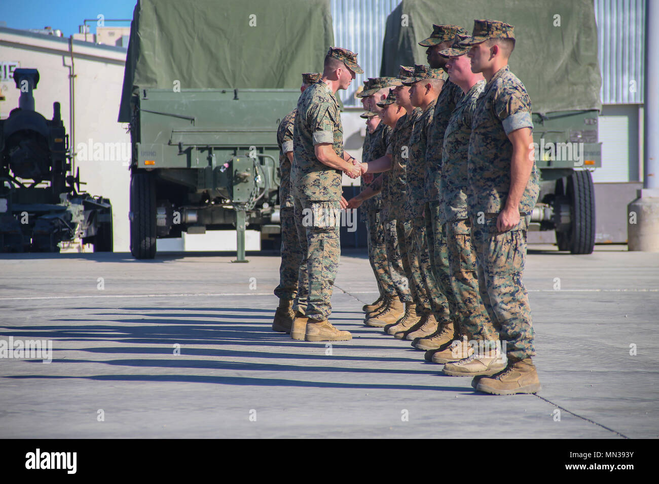 U.S. Marine Corps Lt. Col. Robert G. McCarthy, Commanding Officer, 3rd ...