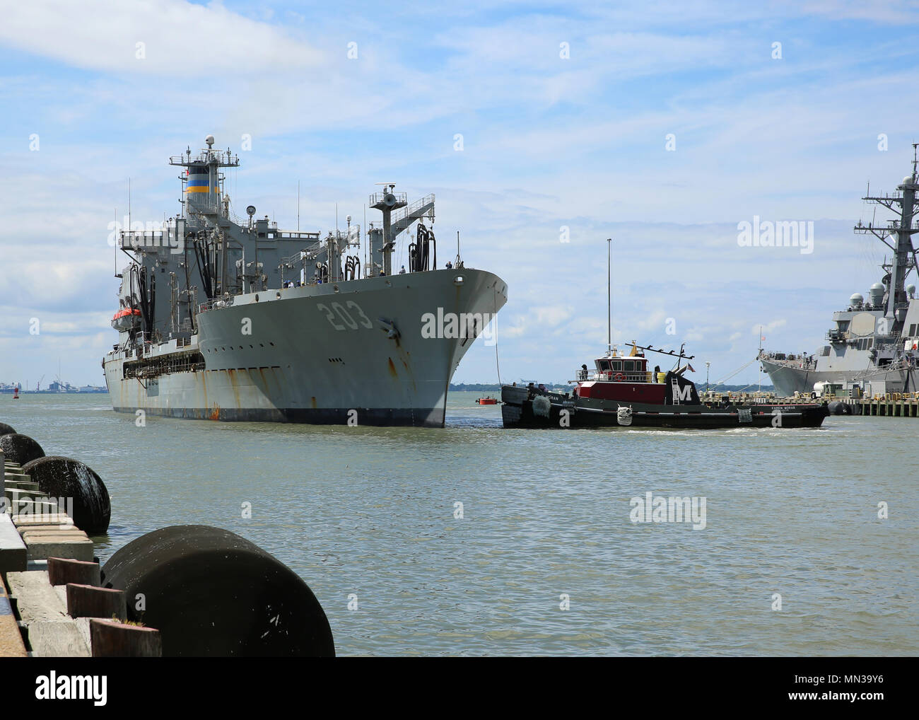 170830-N-OH262-328 NORFOLK, Va. (August 30, 2017)—Military Sealift ...