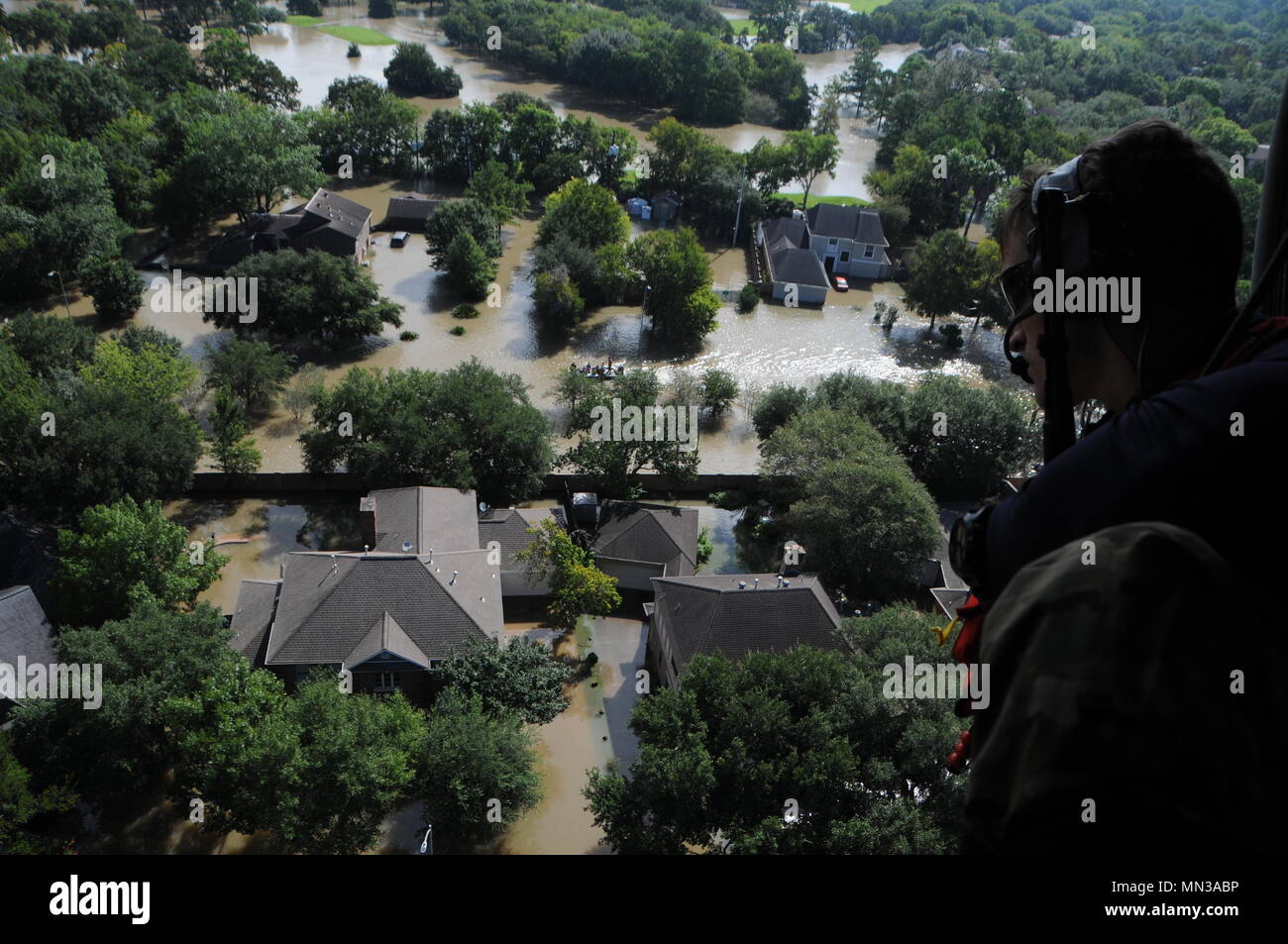 An Airman assigned to the New York Air National Guard's 106th Rescue ...