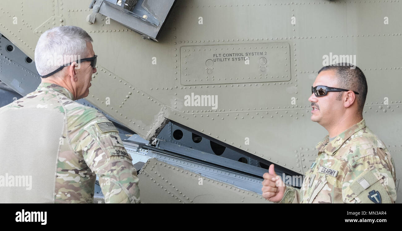 Maj. Gen. Victor Braden, 35th Infantry Division commanding general, is ...