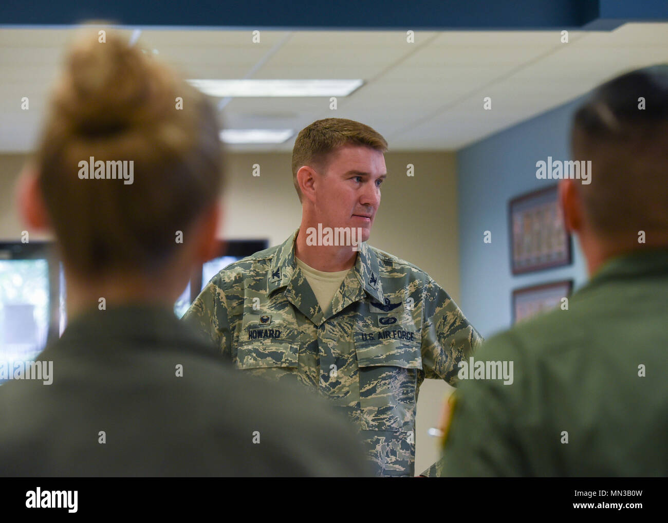 375th Air Mobility Wing and Scott Air Force Base installation commander ...